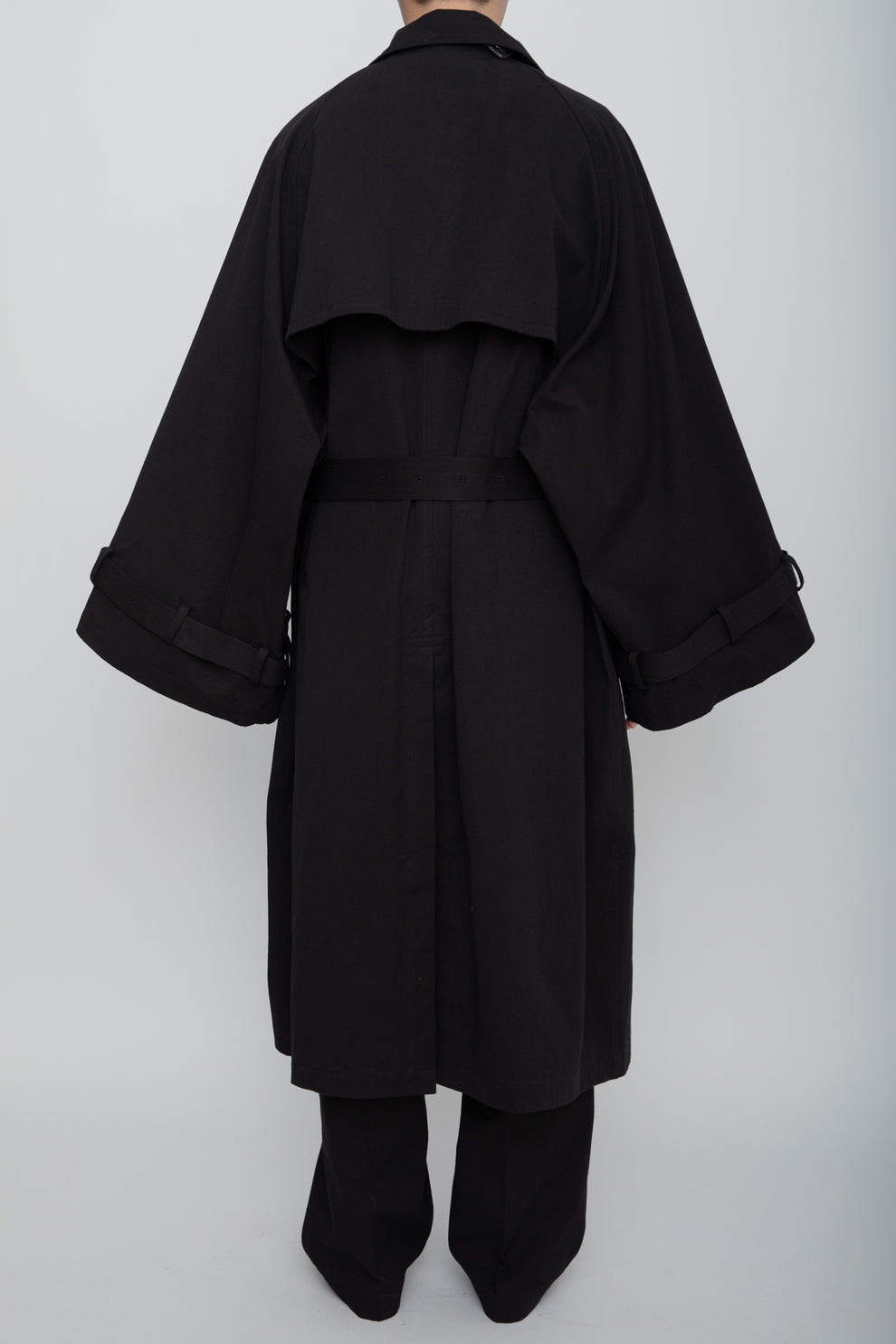 N-SLEEVE TRENCH COAT / BLACK – RAINMAKER KYOTO